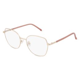 Fielmann BD 554 FA Brille Damen | Fassung: Vollrand, Quadratisch, Gold Rose