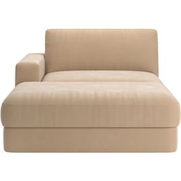 Recamiere Home Affaire "Innovid", braun (macciato), B:132cm H:87cm T:196cm, 100% Polyester, Sofas, Recamiere, Modernes Modul-Polsterprogramm