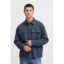 Blend Herren Hemdjacke "BHJacket"marineblaus, Gr. XL, unifarben, Web, 98% Baumwolle, 2% Elasthan, Jacken, Stilvolle &Uuml;bergangsjacke