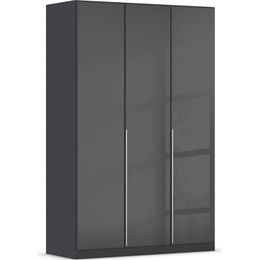 Dreht&uuml;renschrank OTTO HOME, B:136cm H:210cm T:54cm, grau, Holzwerkstoff, Schr&auml;nke, "Kleiderschrank Kleiderschr&auml;nke Schrank Garderobe AGORDO mit