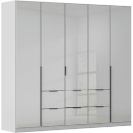 Dreht&uuml;renschrank OTTO HOME, B:226cm H:210cm T:54cm, grau, Holzwerkstoff, Schr&auml;nke, "Kleiderschrank Kleiderschr&auml;nke Schrank Garderobe AGORDO mit