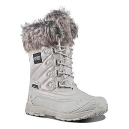 Icepeak Damen Snowboots "ANSINA MS", Gr. 36, grau, Synthetik, Textil, Schuhe, Winterschuhe, Winterboots, Winterstiefel, wasserdicht, gef&uuml;ttert