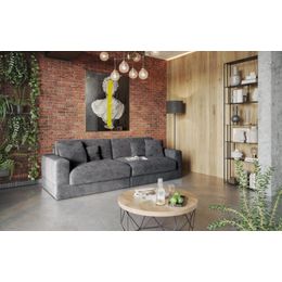 Big-Sofa Home Affaire, B:264cm H:87cm T:108cm, grau, 100% Polyester, Sofas, "Innovid", Modernes Modul-Polsterprogramm