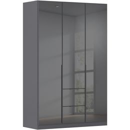 Dreht&uuml;renschrank OTTO HOME, B:136cm H:210cm T:54cm, grau, Holzwerkstoff, Schr&auml;nke, "Kleiderschrank Kleiderschr&auml;nke Schrank Garderobe AGORDO mit