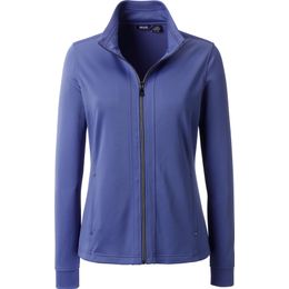 LPO Damen Trainingsjacke "Abby II"757, coastal fjordcoastal fjord, Gr. 34, 60% Polyester, 40% Baumwolle, Jacken, glatt mit matter Struktur