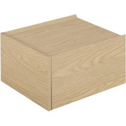 Nachtschrank GAMI, B:35cm H:22cm T:41cmeiche rookwood nachbildung, mineral gravity, Spanplatte, Schr&auml;nke, "H&auml;ngenachtschrank Auriol", Nachtschrank
