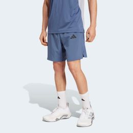 Herren Shorts "TECH APP SHORT", blau, Gr. S, adidas Performance, Obermaterial: 87% Polyester, 13% Elasthan, Hosen, f&uuml;r sportliche Aktivit&auml;ten und