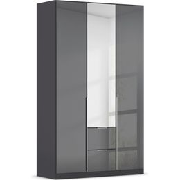 Dreht&uuml;renschrank OTTO HOME, B:136cm H:229cm T:54cm, grau, Holzwerkstoff, Schr&auml;nke, "Kleiderschrank Kleiderschr&auml;nke Schrank Garderobe AGORDO mit