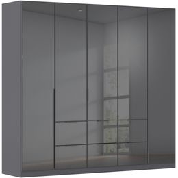 Dreht&uuml;renschrank OTTO HOME, B:226cm H:229cm T:54cm, grau, Holzwerkstoff, Schr&auml;nke, "Kleiderschrank Kleiderschr&auml;nke Schrank Garderobe AGORDO mit