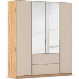 Dreht&uuml;renschrank OTTO HOME, B:181cm H:210cm T:54cm, braun, Holzwerkstoff, Schr&auml;nke, "Kleiderschrank Schrank Garderobe AGORDO mit Dekor- oder