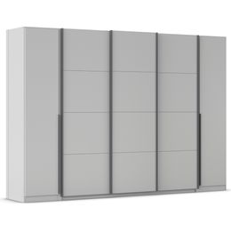 Schwebet&uuml;renschrank OTTO HOME, B:301cm H:210cm T:62cm, grau, Holzwerkstoff, Schr&auml;nke, "Dreh-/Schwebet&uuml;renschrank Kleiderschrank Familie, OTTOs Choice
