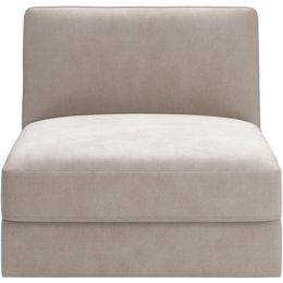 Sofa-Mittelelement Home Affaire, B:95cm H:87cm T:108cm, grau, 100% Polyester, Polsterelemente, "Innovid", Modernes Modul-Polsterprogramm