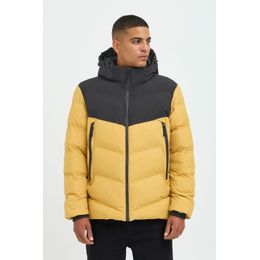Steppjacke Blend "BHOuterwear", Damen, Gr. L, narcissus, 100% Nylon, regular fit normal, normaler offener Saum, Jacken Steppjacke, W&auml;rmende Steppjacke mit Kapuze