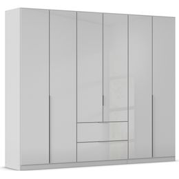 Dreht&uuml;renschrank OTTO HOME, B:271cm H:229cm T:54cm, grau, Holzwerkstoff, Schr&auml;nke, "Kleiderschrank Kleiderschr&auml;nke Schrank Garderobe AGORDO mit