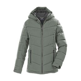 Steppjacke Killtec "KOW 261 WMN QLTD JCKT", Damen, Gr. 36, gr&uuml;n, Obermaterial: 100% Polyester;Futter: 100% Polyester;F&uuml;llung: 100% Polyester, Jacken Steppjacke, Gef&uuml;tterte Steppjacke, wasserabweisend, winddicht, Kapuze mit Schirm