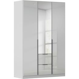 Dreht&uuml;renschrank OTTO HOME, B:136cm H:229cm T:54cm, grau, Holzwerkstoff, Schr&auml;nke, "Kleiderschrank Kleiderschr&auml;nke Schrank Garderobe AGORDO mit