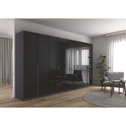 OTTO HOME Dreht&uuml;renschrank "Kleiderschrank Schrank Garderobe AGORDO mit Dekor- oder Hochglanzfront", B/H/T: 360cm x 210cm x 54cm, Griffe