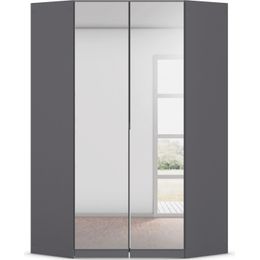 Eckkleiderschrank OTTO HOME, B:117cm H:229cm T:117cm, grau, Holzwerkstoff, Schr&auml;nke, "Kleiderschrank Schrank Ankleidezimmer Schlafzimmer Garderobe