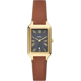 Fossil Uhr 'RAQUEL' Damen Gr&ouml;&szlig;e One Size braun / gold / schwarz