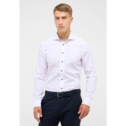 Eterna Herren Langarmhemd "SLIM FIT"wei&szlig;, Gr. 38, Popeline, 100% Baumwolle, Hemden, NON IRON (b&uuml;gelfrei)
