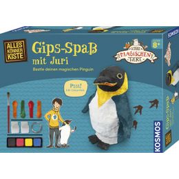Kosmos Jungen Kreativset "AllesK&ouml;nnerKiste, Die Schule der magischen Tiere - Gips-Spa&szlig; mit Juri", bunt, Kreativsets