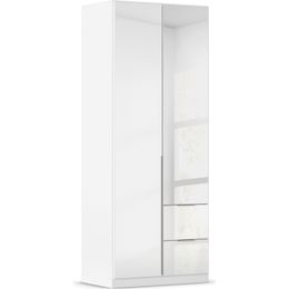 Dreht&uuml;renschrank OTTO HOME, B:91cm H:229cm T:54cm, wei&szlig;, Holzwerkstoff, Schr&auml;nke, "Kleiderschrank Kleiderschr&auml;nke Schrank Garderobe AGORDO mit