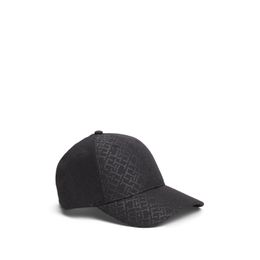 Tommy Hilfiger Damen Baseball Cap "TH MONOGRAM"schwarz, Materialmix, Caps