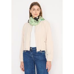 Cecil Damen Loopraw khaki, gemustert, Stoff, 100% Modal, Modet&uuml;cher, mit grafischem Muster