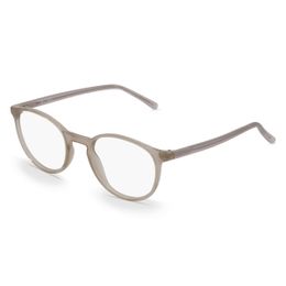 Fielmann JIL 005 CL RILEY Brille Unisex | Fassung: Vollrand, Panto, Grau Transparent
