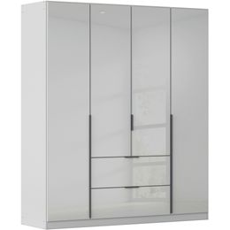 Dreht&uuml;renschrank OTTO HOME, B:181cm H:229cm T:54cm, grau, Holzwerkstoff, Schr&auml;nke, "Kleiderschrank Kleiderschr&auml;nke Schrank Garderobe AGORDO mit