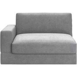 1,5-Sitzer Home Affaire, B:132cm H:87cm T:108cm, grau, 100% Polyester, Sofas, "Innovid", Modernes Modul-Polsterprogramm