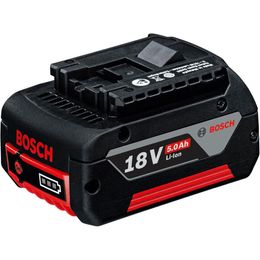 Akku Bosch Professional "GBA 18V 5.0Ah", schwarz, B:114mm H:74mm T:56mm, Akkumulatoren, 18 V, 5 Ah