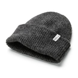 Rauma Ullvarefabrikk Unisex-Strickm&uuml;tze Rippe S/MS/M AnthrazitAnthrazit