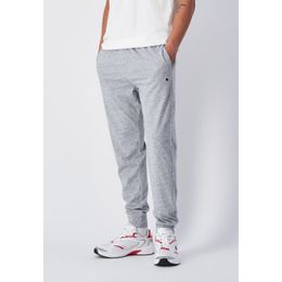 Sweatshorts Champion "Rib Cuff Pants", Herren, Gr. S (44/46), N-Gr, grau (noxm), Obermaterial: 100% Baumwolle, Hosen Sweatshorts
