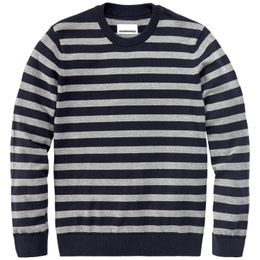 armedangels Herren-Strickpullover M Navy-Grau