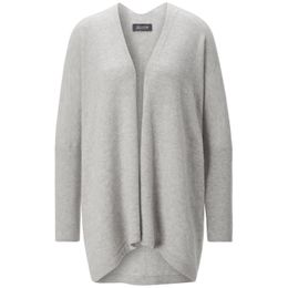 Seldom Damen-Strickjacke Merinowolle XL Hellgrau