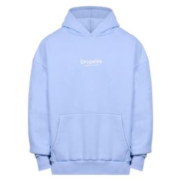 DROPSIZE Herren Kapuzensweatshirt "Dropsize HEAVY OVERSIZE MEMBERS ONLY HOODIE"babyblau, Gr. M, 70% Baumwolle, 30% Polyester, Sweatshirts