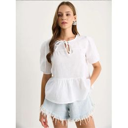 Bianco Lucci Bluse Damen Gr&ouml;&szlig;e S wei&szlig;