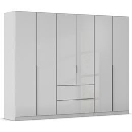 Dreht&uuml;renschrank OTTO HOME, B:271cm H:210cm T:54cm, grau, Holzwerkstoff, Schr&auml;nke, "Kleiderschrank Kleiderschr&auml;nke Schrank Garderobe AGORDO mit