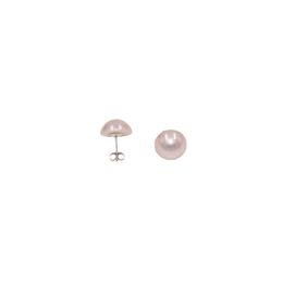 Firetti Damen Paar Ohrstecker "Schmuck Geschenk Silber 925 Ohrschmuck Ohrringe", 14mm, Perlen Silber 925 (Sterlingsilber)silberfarben, champagner,