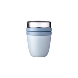 Mepal Lunchbox "Lunchpot Mini Ellipse &oslash; 9,1 cm", blau, Lebensmittelaufbewahrungsbeh&auml;lter