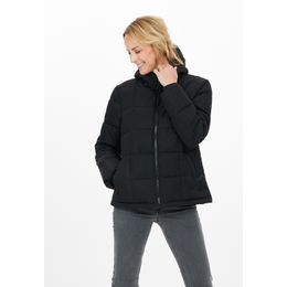 WHISTLER Damen Steppjacke "Sirona", schwarz, Gr. 44, kariert, 100% Polyester, Jacken, mit bew&auml;hrtem YKK-Rei&szlig;verschluss