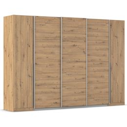 Schwebet&uuml;renschrank OTTO HOME, B:301cm H:210cm T:62cm, braun, Holzwerkstoff, Schr&auml;nke, "Dreh-/Schwebet&uuml;renschrank Kleiderschrank Familie, OTTOs