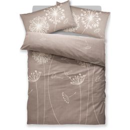 Bettw&auml;sche Home Affairetaupe, Satin, Obermaterial: 100% Baumwolle, Bettw&auml;sche, "Soucy", ab Gr. 135x200, 100% Baumwolle, Renforc&eacute; & PREMIUM Satin