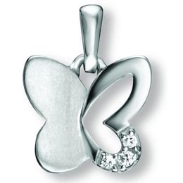ONE ELEMENT M&auml;dchen Kettenanh&auml;nger "Zirkonia Schmetterling Anh&auml;nger aus 925 Silber", Silber 925 (Sterlingsilber), silber, Silber 925