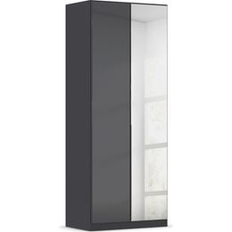 Dreht&uuml;renschrank OTTO HOME, B:91cm H:229cm T:54cm, grau, Holzwerkstoff, Schr&auml;nke, "Kleiderschrank Kleiderschr&auml;nke Schrank Garderobe AGORDO mit