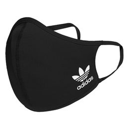 adidas originals Maske Herren Gr&ouml;&szlig;e One Size schwarz / wei&szlig;