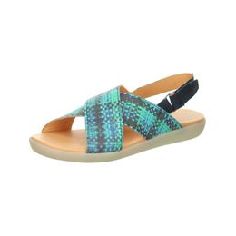 Think! Strap Sandals 'Nature Sand' female Blue size 39