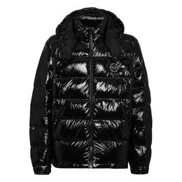 Philipp Plein Winter Jacket male Black size L