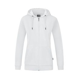 Jako Athletic Zip-Up Hoodie female White size 38